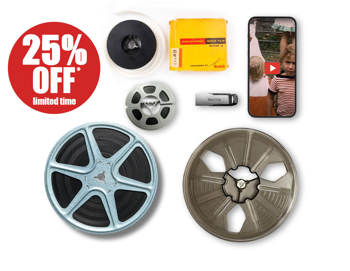 Super 8, 8mm, 16mm Film 25% Off Sale - Reelbox Video & Photo